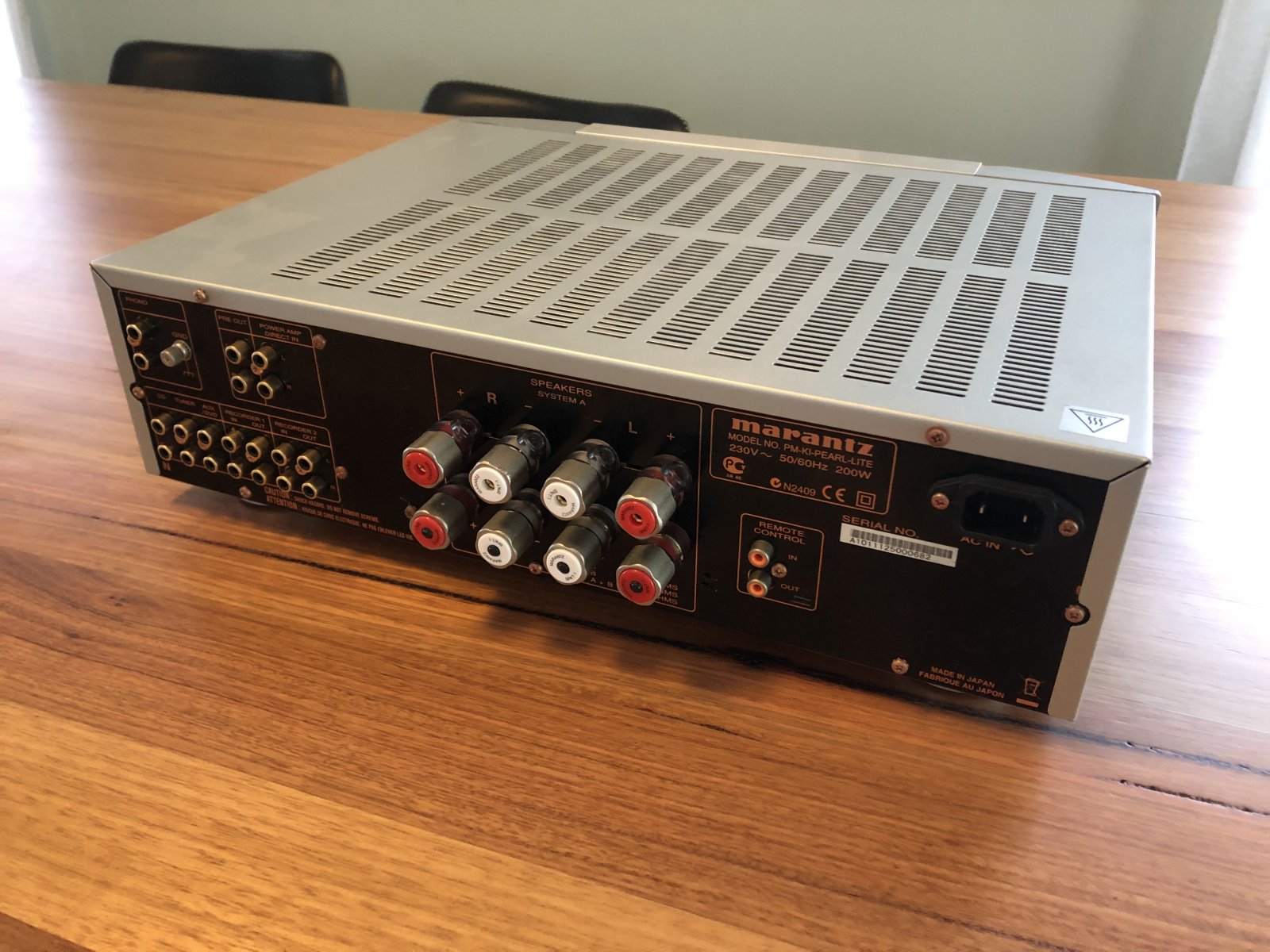 SOLD: FS: Marantz PM-KI Pearl Lite Integrated Amplifier (Silver ...