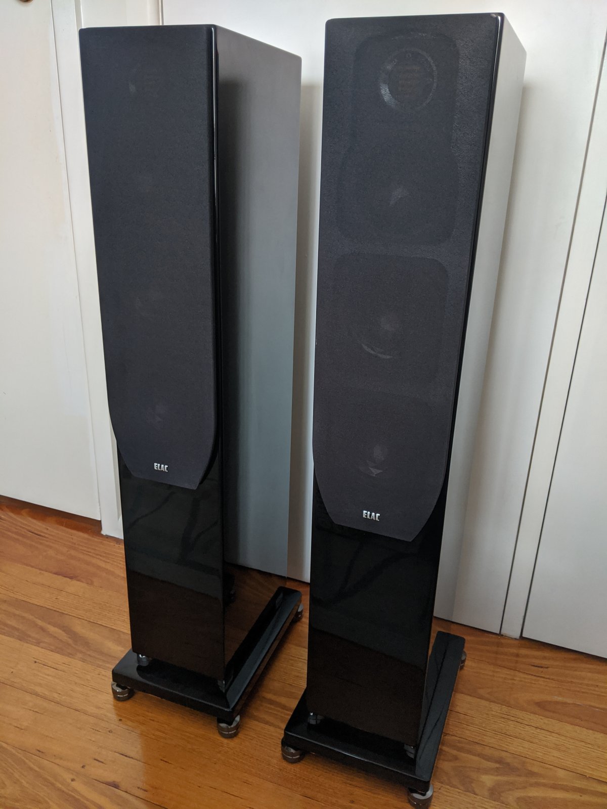 FS: ELAC FS249BE (black edition) with JET tweeters - Stereo, Home ...