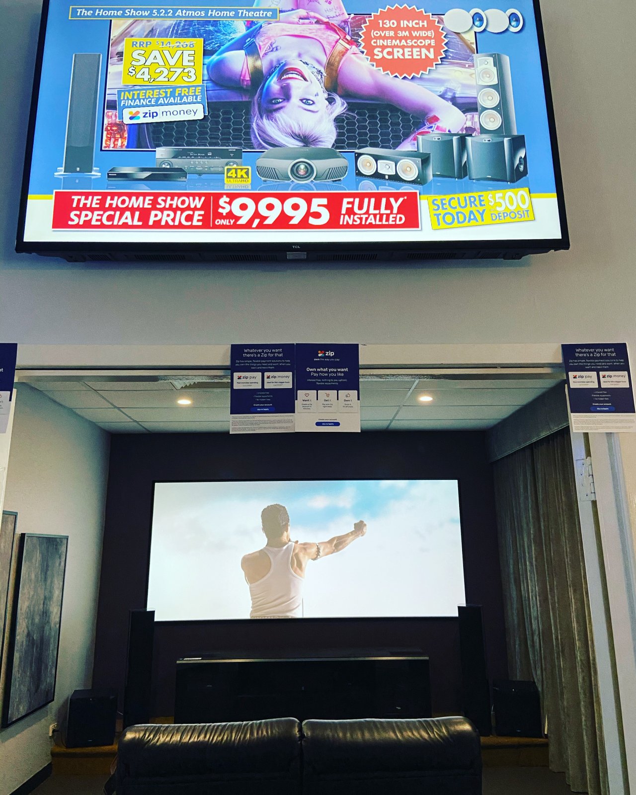 4K 130inch Cinemascope Atmos cinema Installed - Commercial Classifieds ...