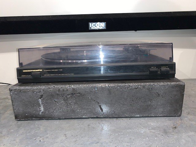 Concrete Turntable bases / plinth - DIY Audio Projects - StereoNET