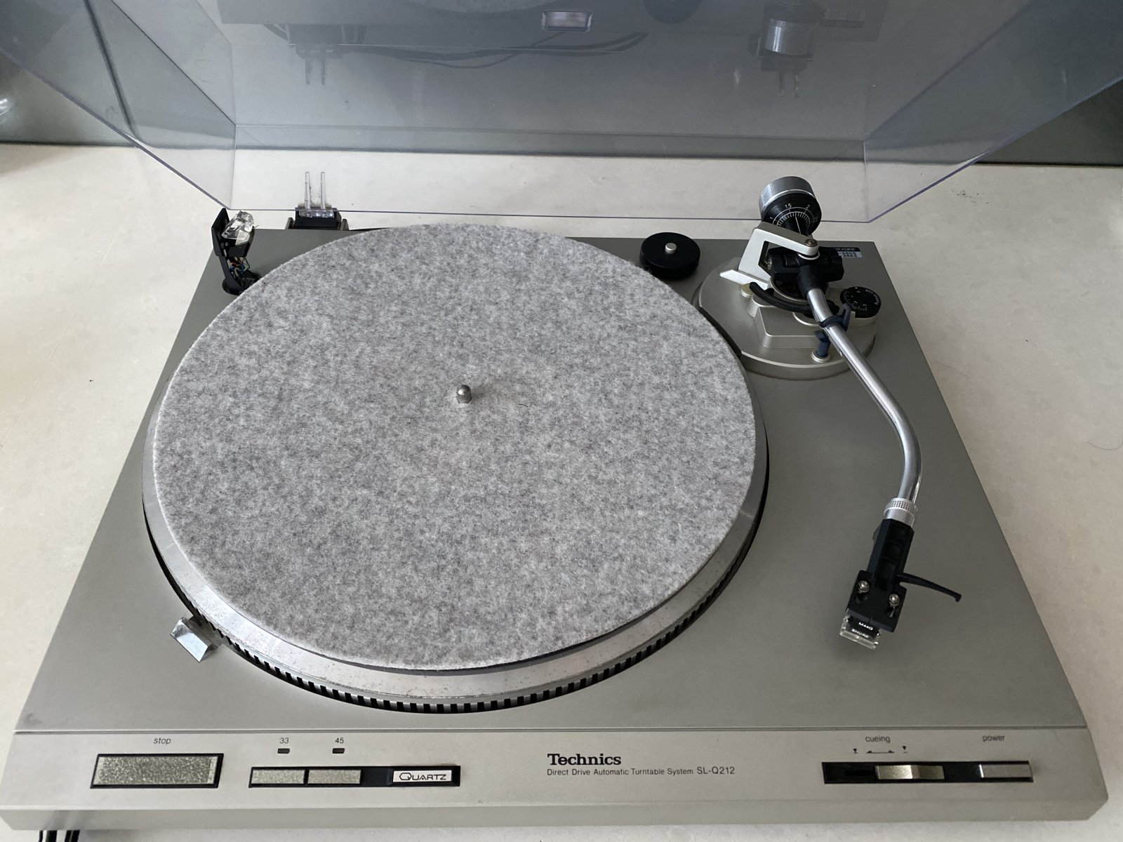 Technics SL-Q212 Direct Drive Quartz Turntable |﻿ Stereo, Home Cinema ...