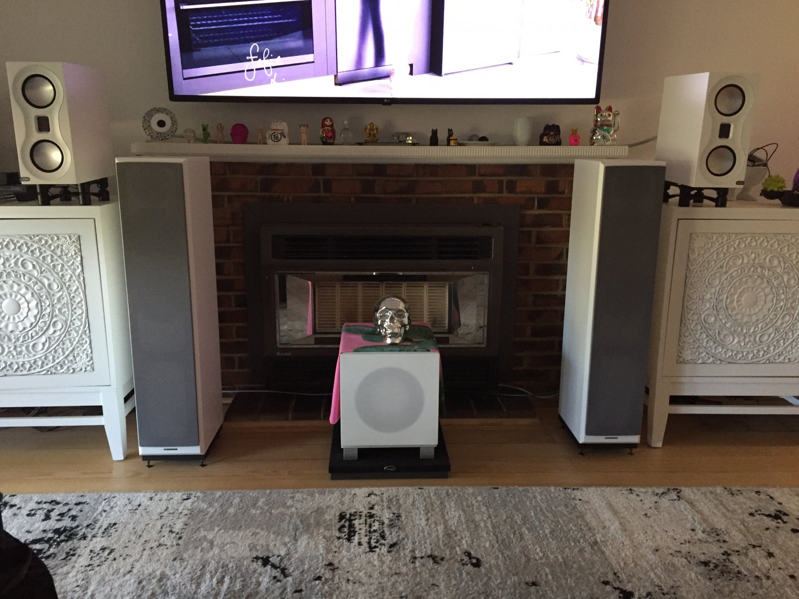 FS: Dynaudio Emit m30 white floor stander. - Stereo, Home Cinema ...