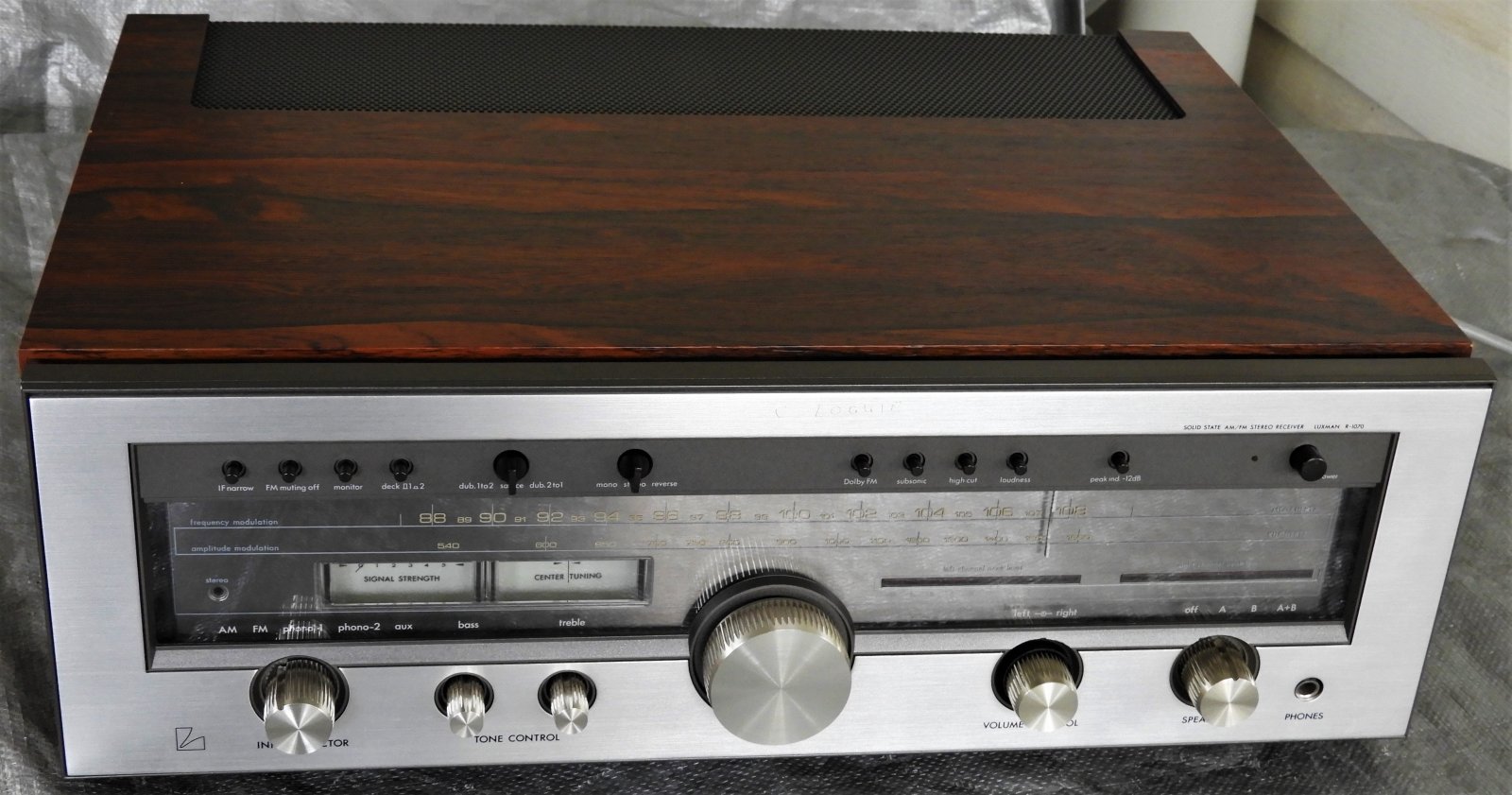 FS: LUXMAN R-1070 BIG RECEIVER AMPLIFIER 1979 |﻿ Stereo, Home Cinema ...