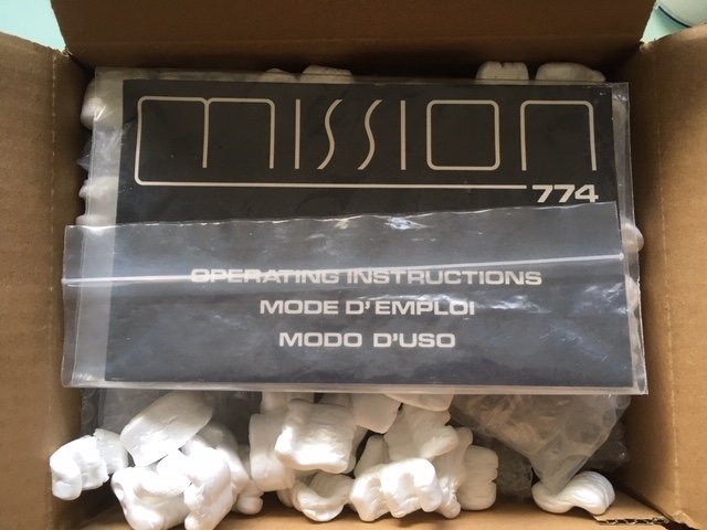 WITHDRAWN: FS: Mission 774 Original Tonearm - Stereo, Home Cinema ...