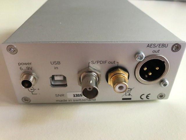 FS: WEISS USB/DSD Interface - Stereo, Home Cinema, Headphones ...