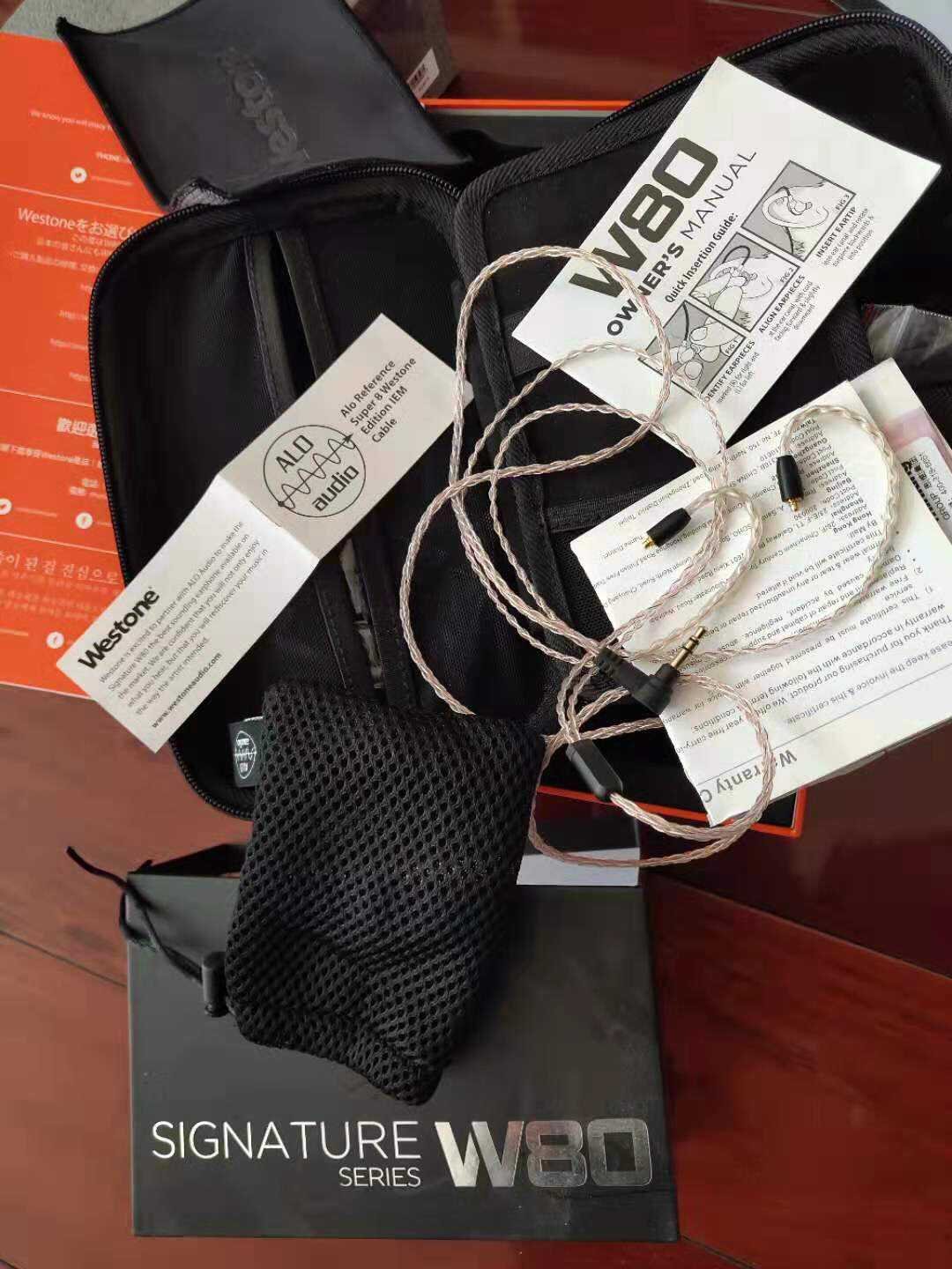 SOLD: FS: Repost: Alo Audio Reference 8 IEM cable Westone W80 version ...