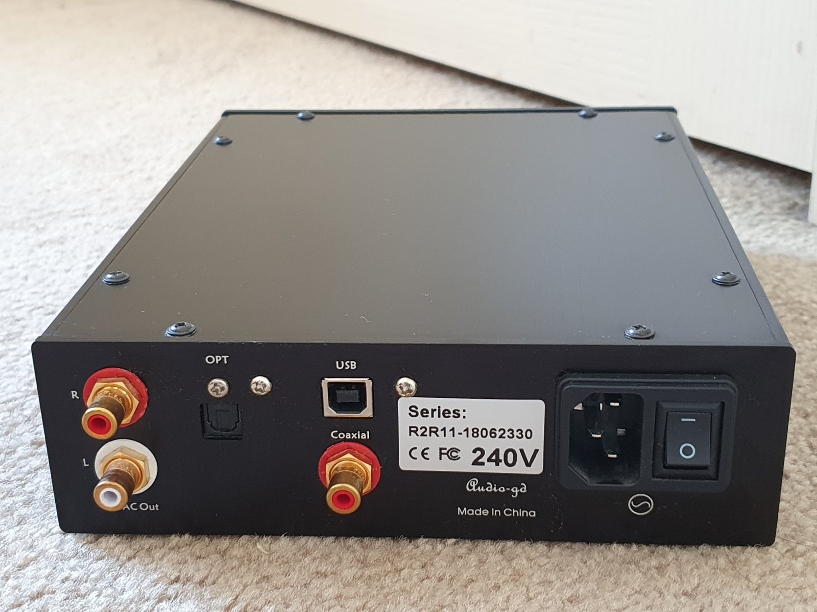 SOLD: FS: Audio-GD R2R 11 DAC/AMP - MELB - |﻿ Stereo, Home Cinema ...