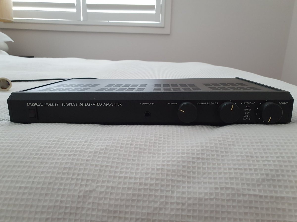 SOLD: FS: Musical Fidelity Tempest Amplifier |﻿ Stereo, Home Cinema ...