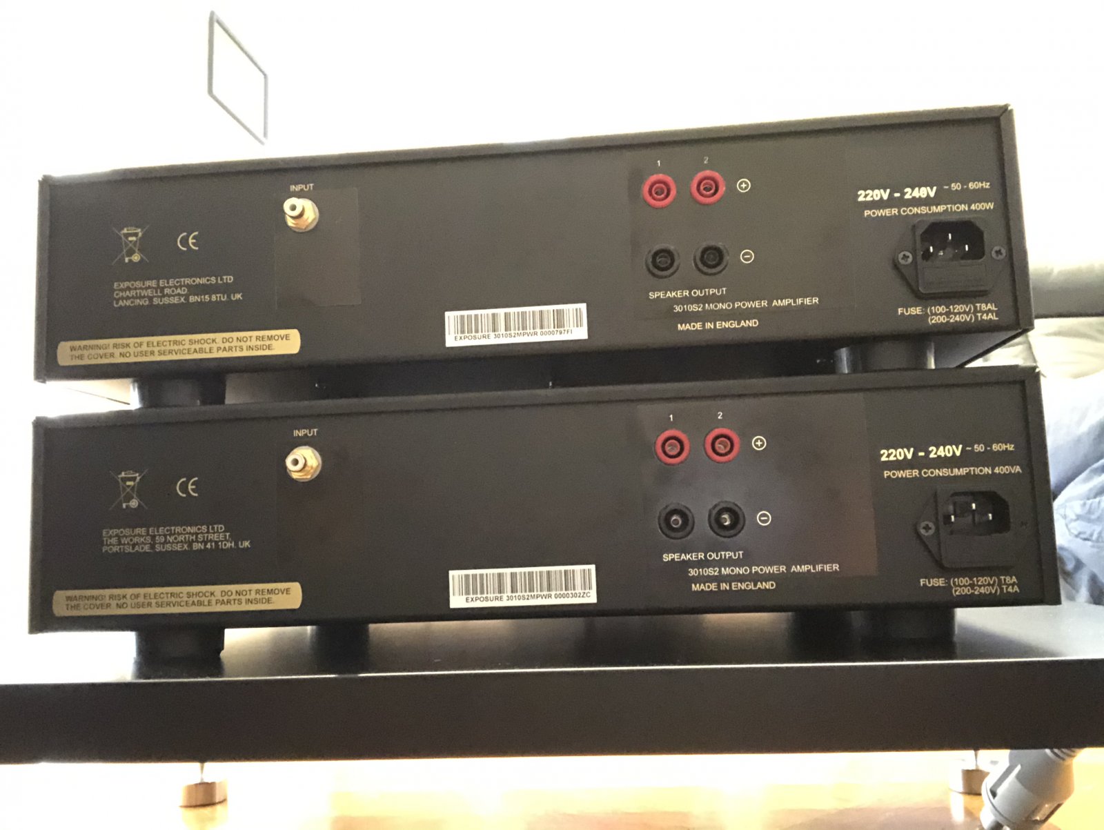 FS: Exposure 3010S2 Mono Power Amp Pair |﻿ Stereo, Home Cinema ...