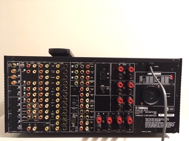 SOLD: FS: Yamaha RX-Z1 Amplifier with Fiio Taishan DAC |﻿ Stereo, Home ...