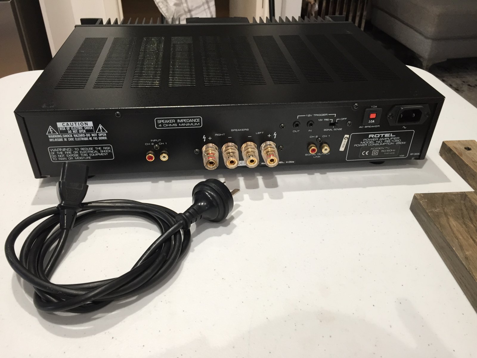 FS: Rotel RB 1050 power amp - Stereo, Home Cinema, Headphones ...