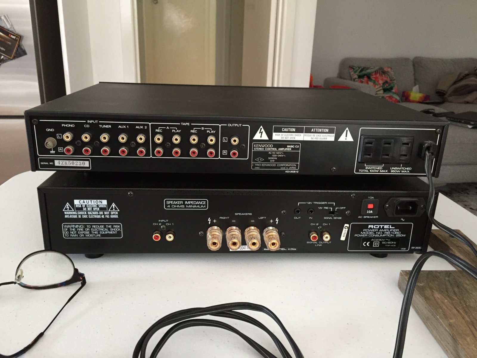 FS: Rotel RB 1050 power amp - Stereo, Home Cinema, Headphones ...