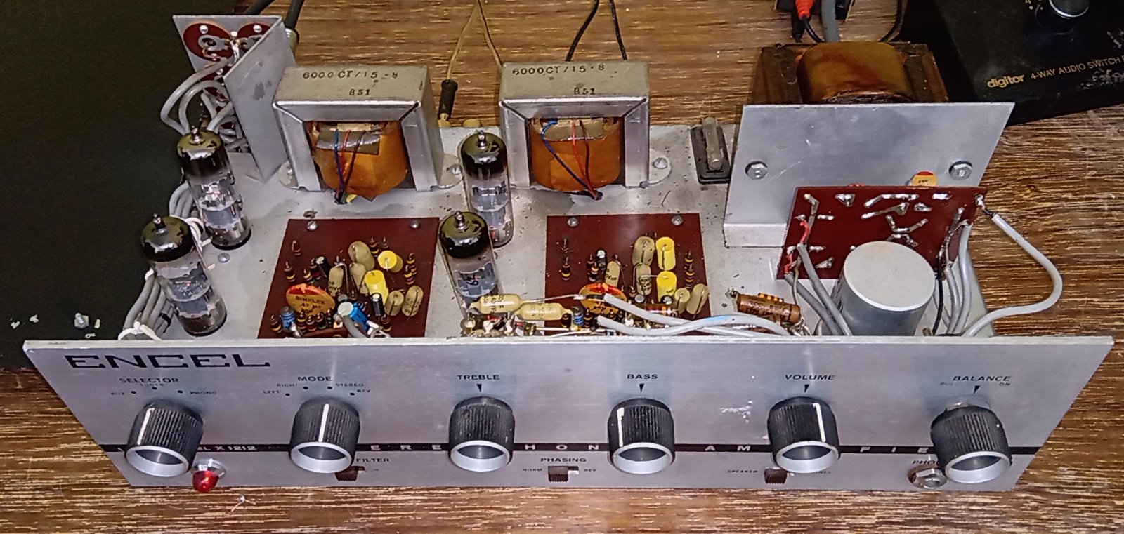 ENCEL X1212 Amplifier - Stereo, Home Cinema, Headphones Components ...