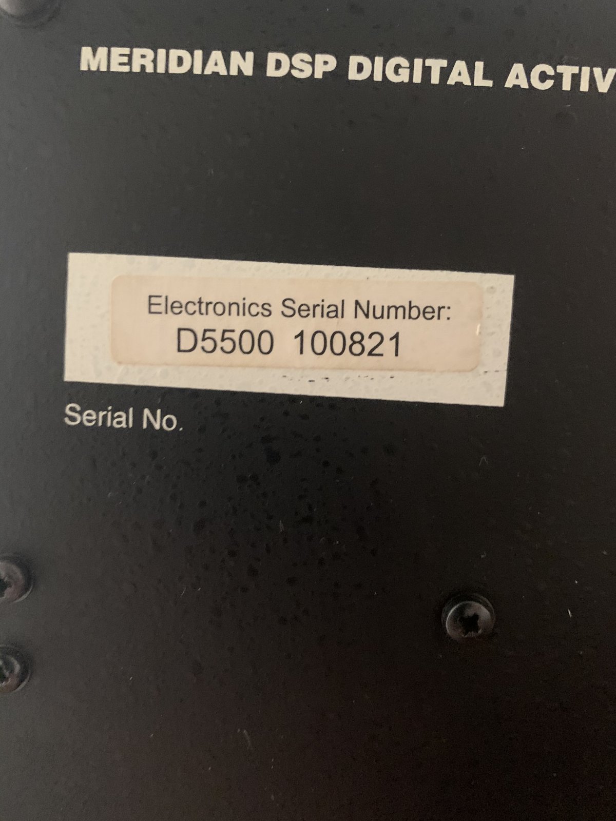 Meridian DSP5500 Floor Speakers - Stereo, Home Cinema, Headphones ...