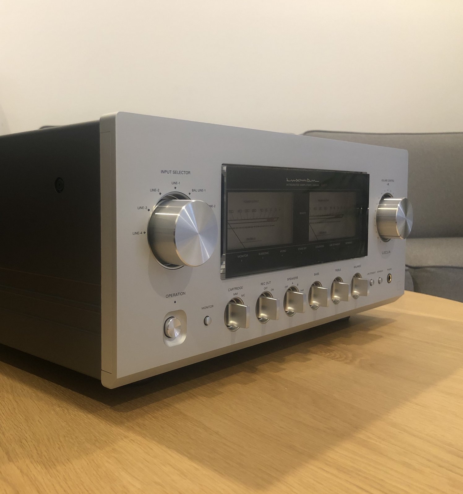 SOLD: FS: Luxman L-590AXii Class-A integrated amplifier with phono ...