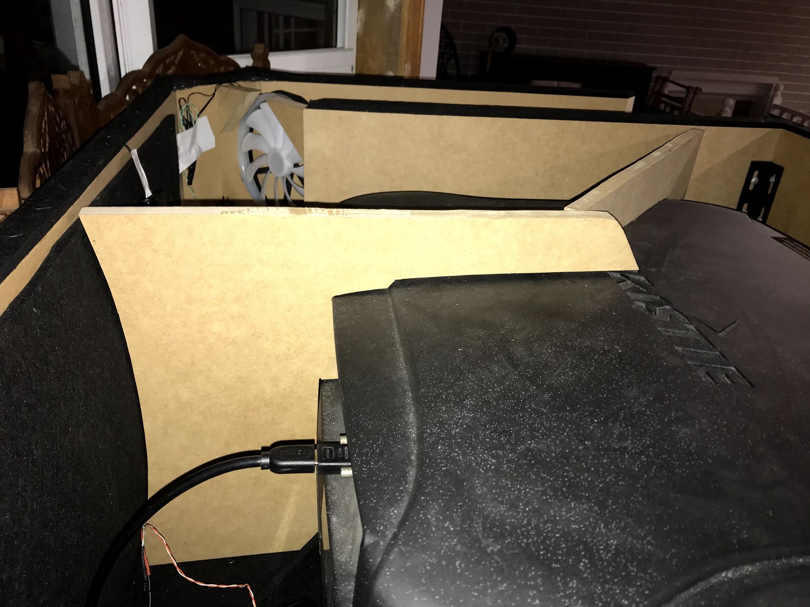 Hush Box material, MDF, Particle board or plywood - Televisions ...