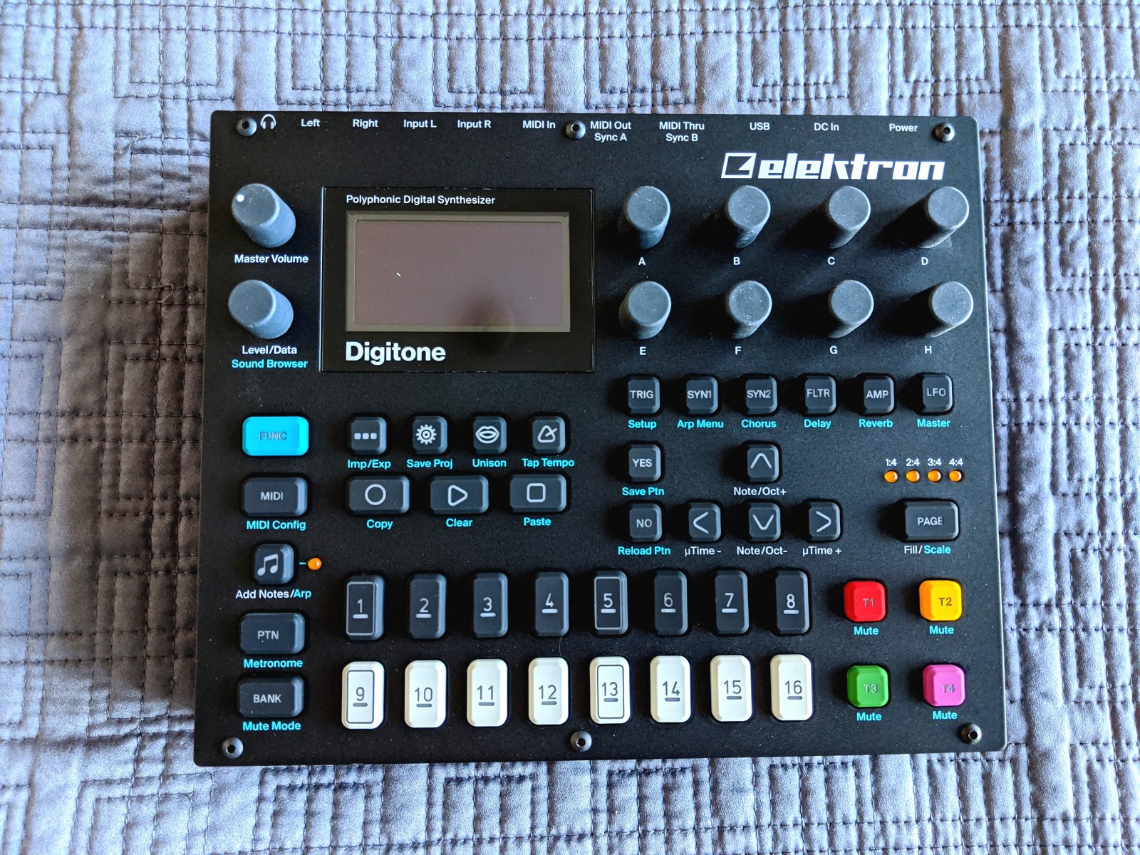 FS: Elektron Digitone 8-Voice Polyphonic Digital Synthesizer ...