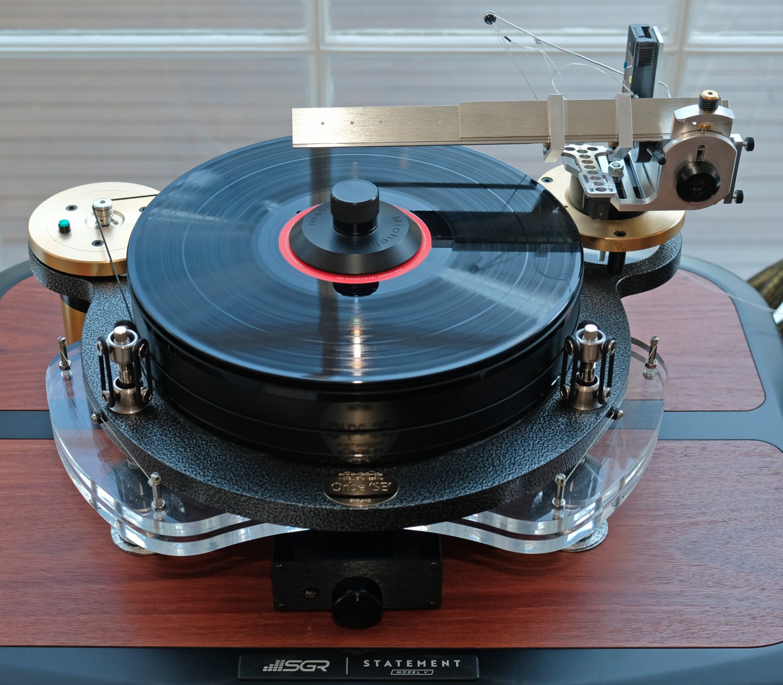 SOLD: FS: Michell Orbe SE with top Gert Petersen Upgrade & Linear Air Bearing Tonearm |﻿ Stereo ...