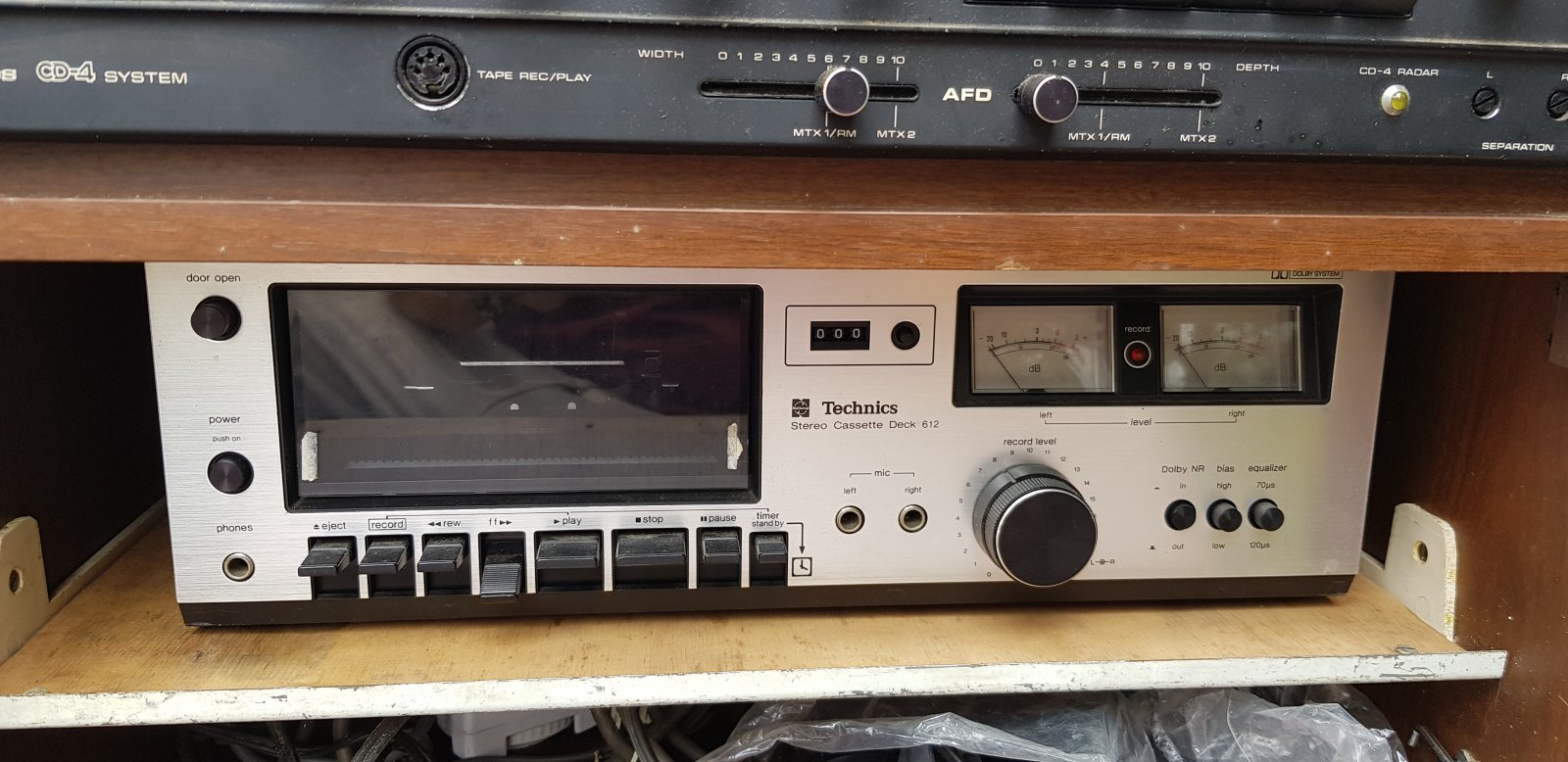SOLD Technics CD-4 Quadraphonic System (Model SS-2900D - Pay it Forward ...