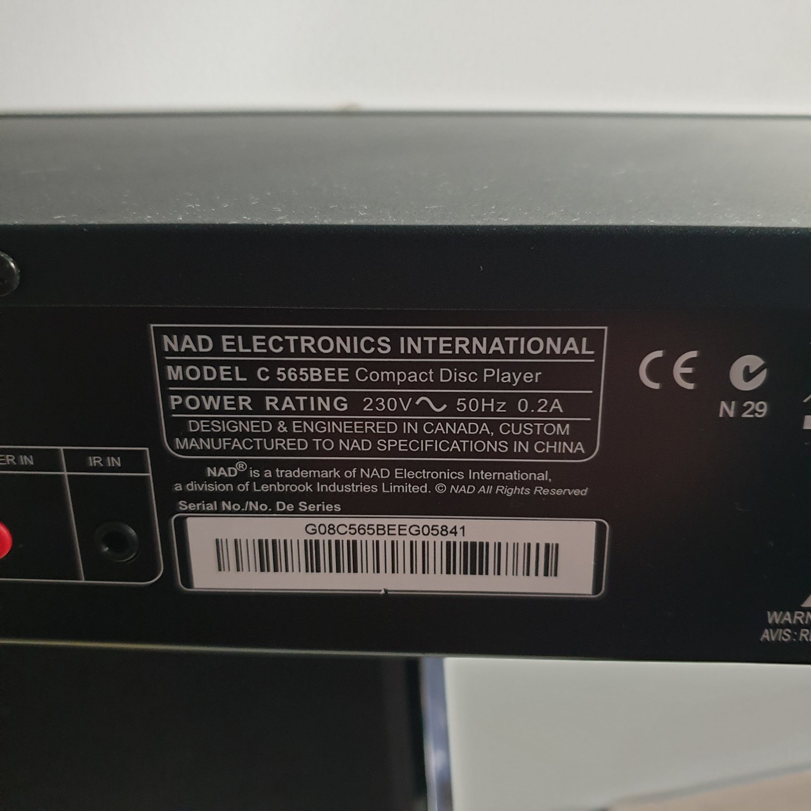 SOLD: FS: [Price Drop] NAD C565BEE CD PLAYER/DAC |﻿ Stereo, Home Cinema ...