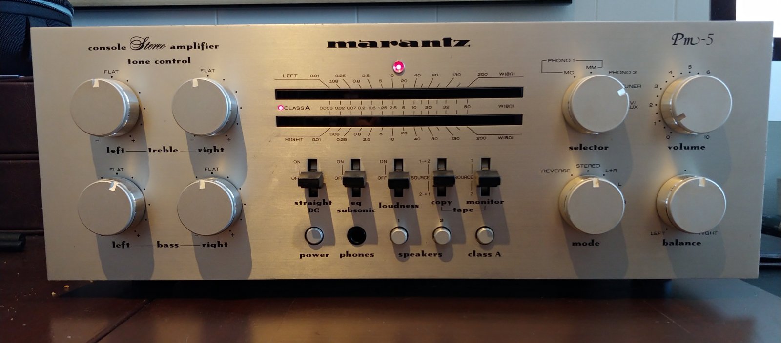FS: Marantz PM-5 Integrated Amplifier - Stereo, Home Cinema, Headphones ...