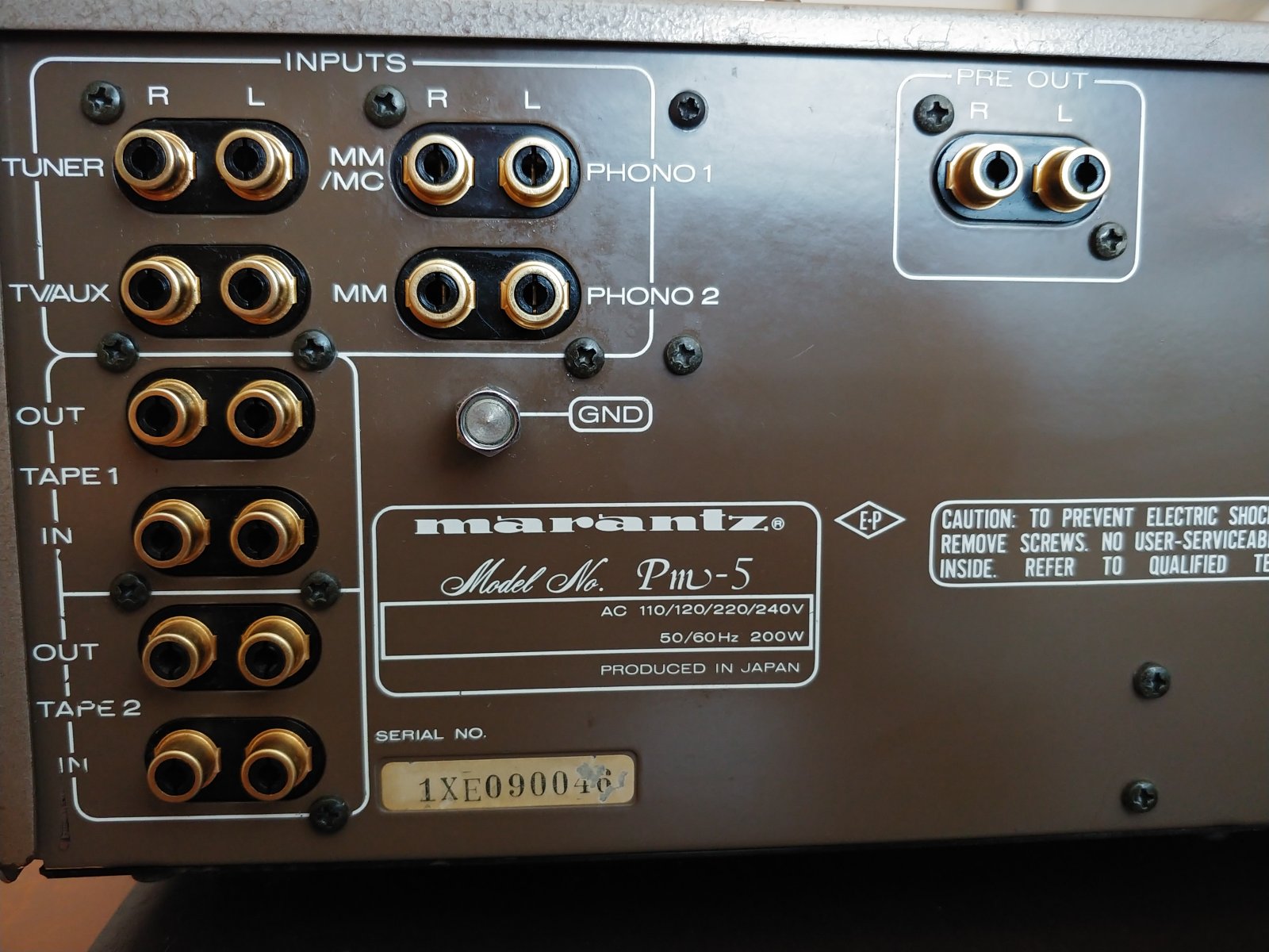 FS: Marantz PM-5 Integrated Amplifier - Stereo, Home Cinema, Headphones ...