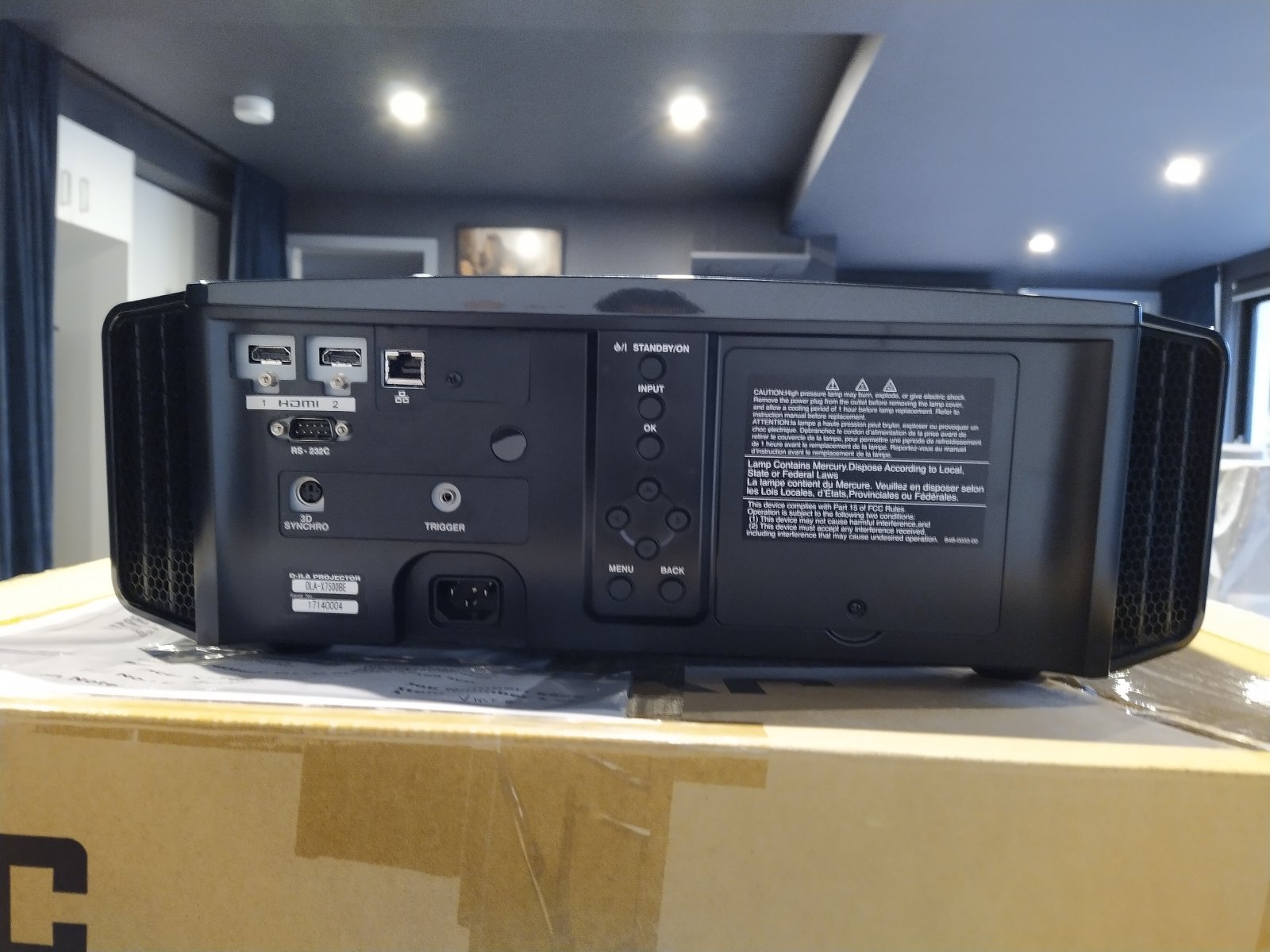 SOLD: FS: JVC X7500 Projector |﻿ Hi-Fi and Cinema Cables & Accessories
