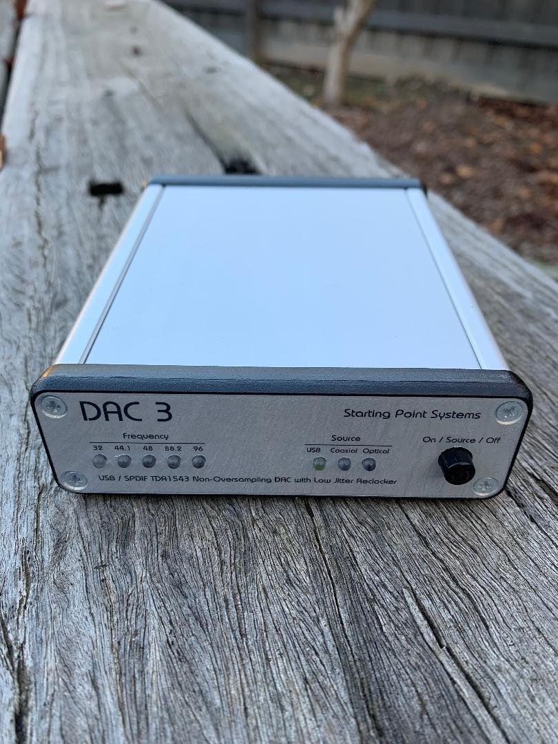 SOLD: FS: DAC3 Starting Point Battery DAC (TDA1543) - USB/Coax - Stereo ...