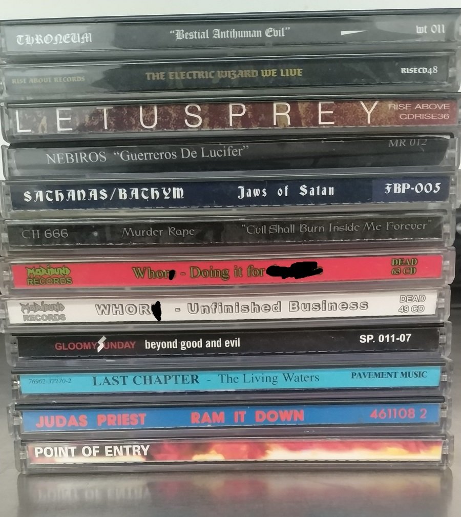 FS: Metal CD lot - Vinyl, CD, and Blu-ray - StereoNET