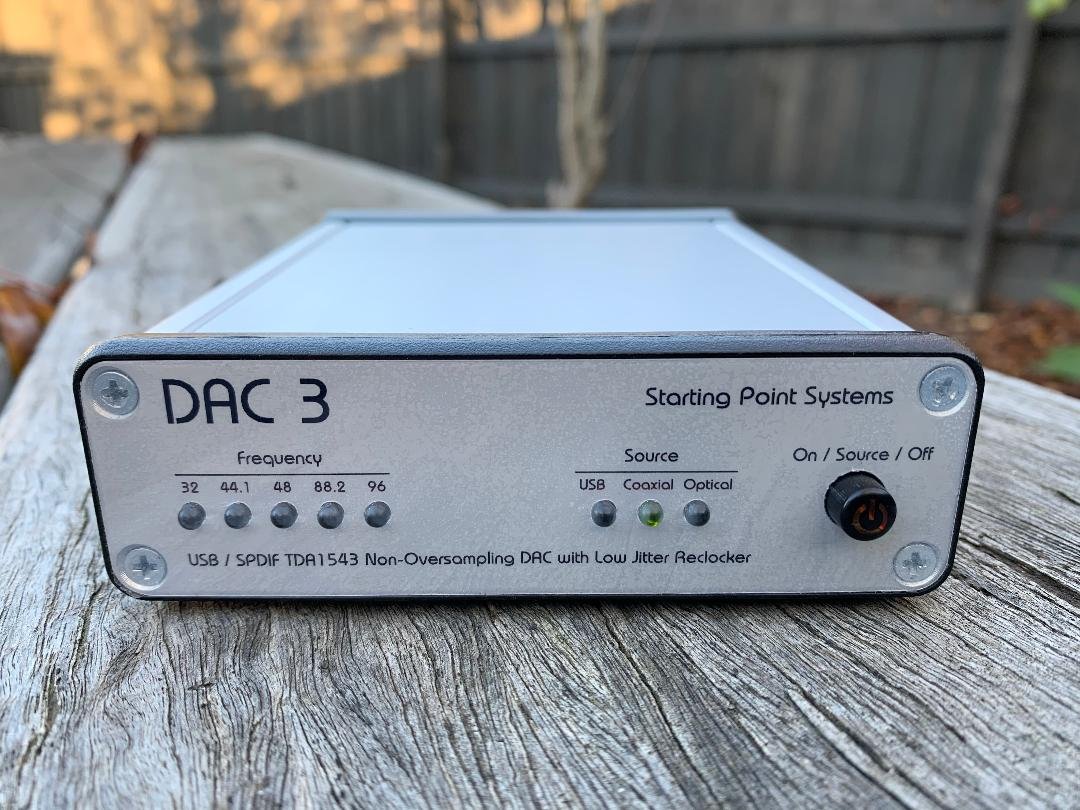 SOLD: FS: DAC3 Starting Point Battery DAC (TDA1543) - USB/Coax - Stereo ...
