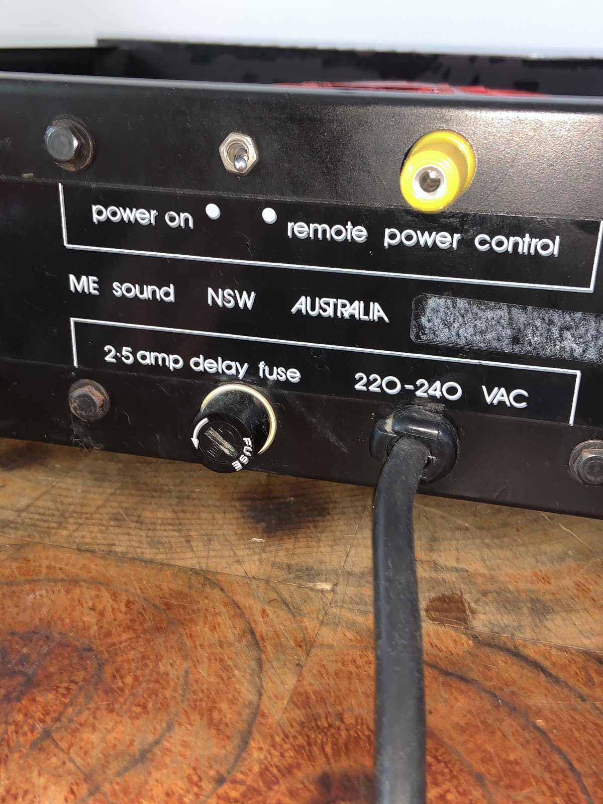 SOLD: FS: ME-75 Power Amplifier Type C - Stereo, Home Cinema ...