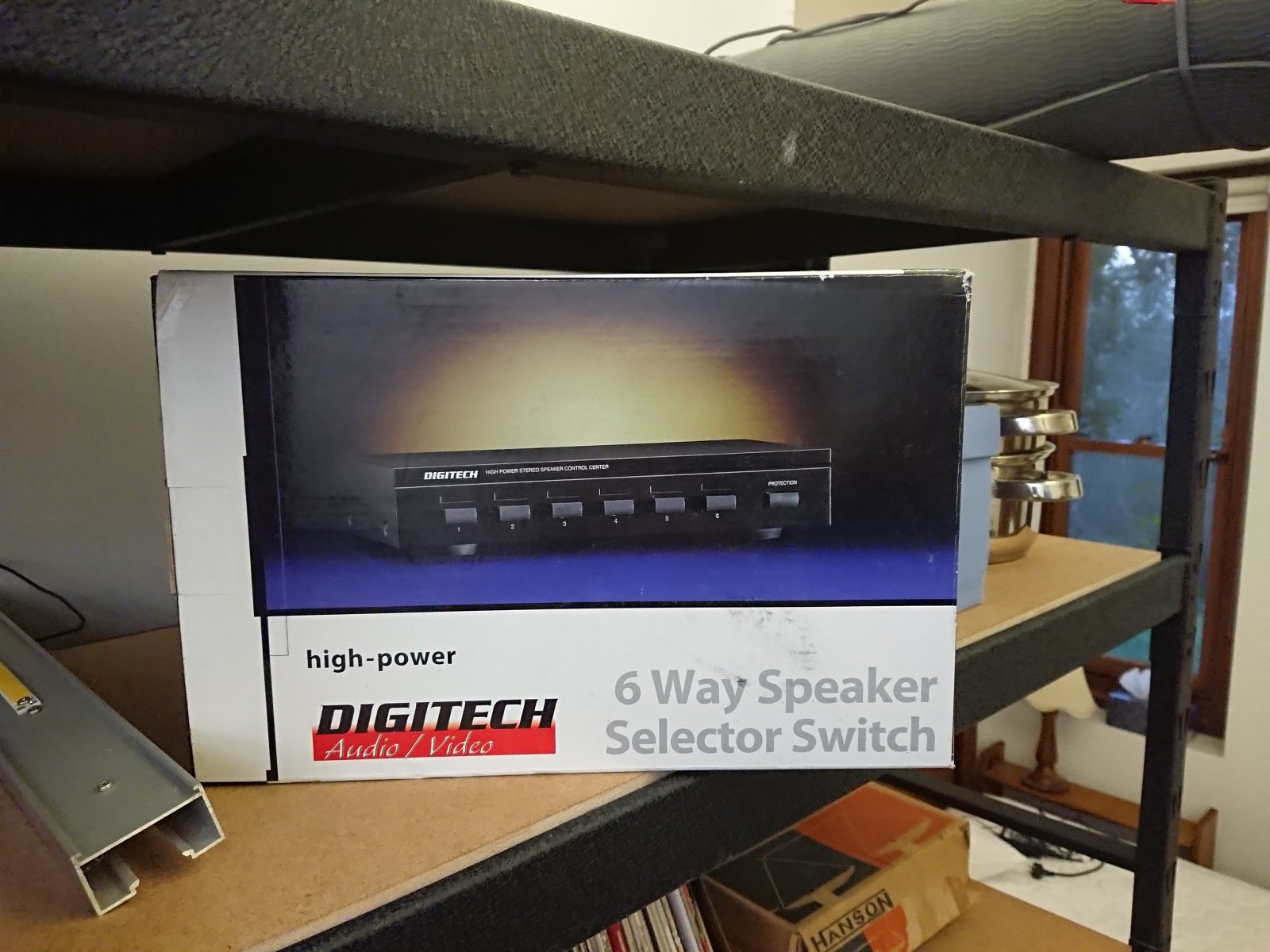 FS: Digitech 6 way speaker selector switch - Stereo, Home Cinema ...
