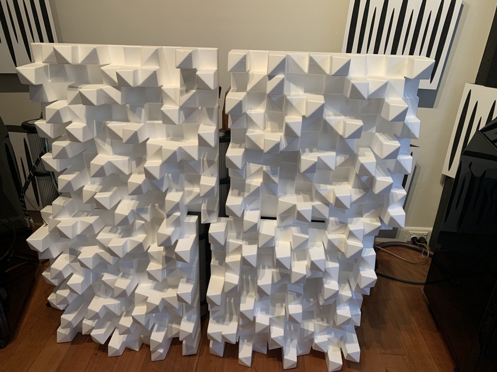 SOLD: Artnovion Pro Myron E Diffuser four panels - Stereo, Home Cinema ...