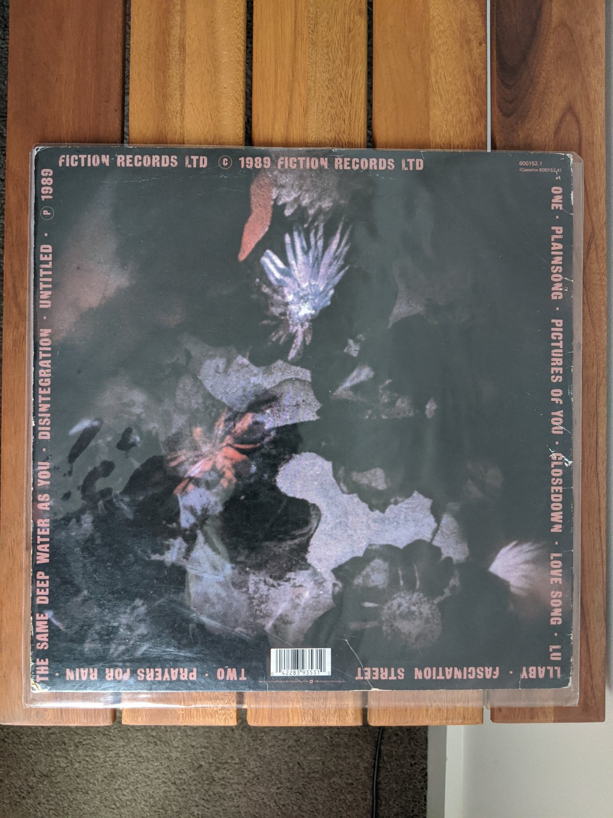 SOLD: FS: The Cure - Disintegration |﻿ Vinyl, CD, and Blu-ray