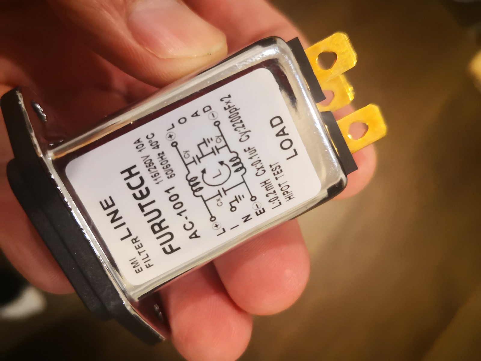 SOLD: FS: Furutech EMI Filter IEC inlet ac 1001 - Stereo, Home Cinema ...