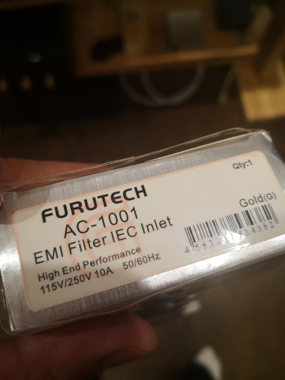 SOLD: FS: Furutech EMI Filter IEC inlet ac 1001 - Stereo, Home Cinema ...