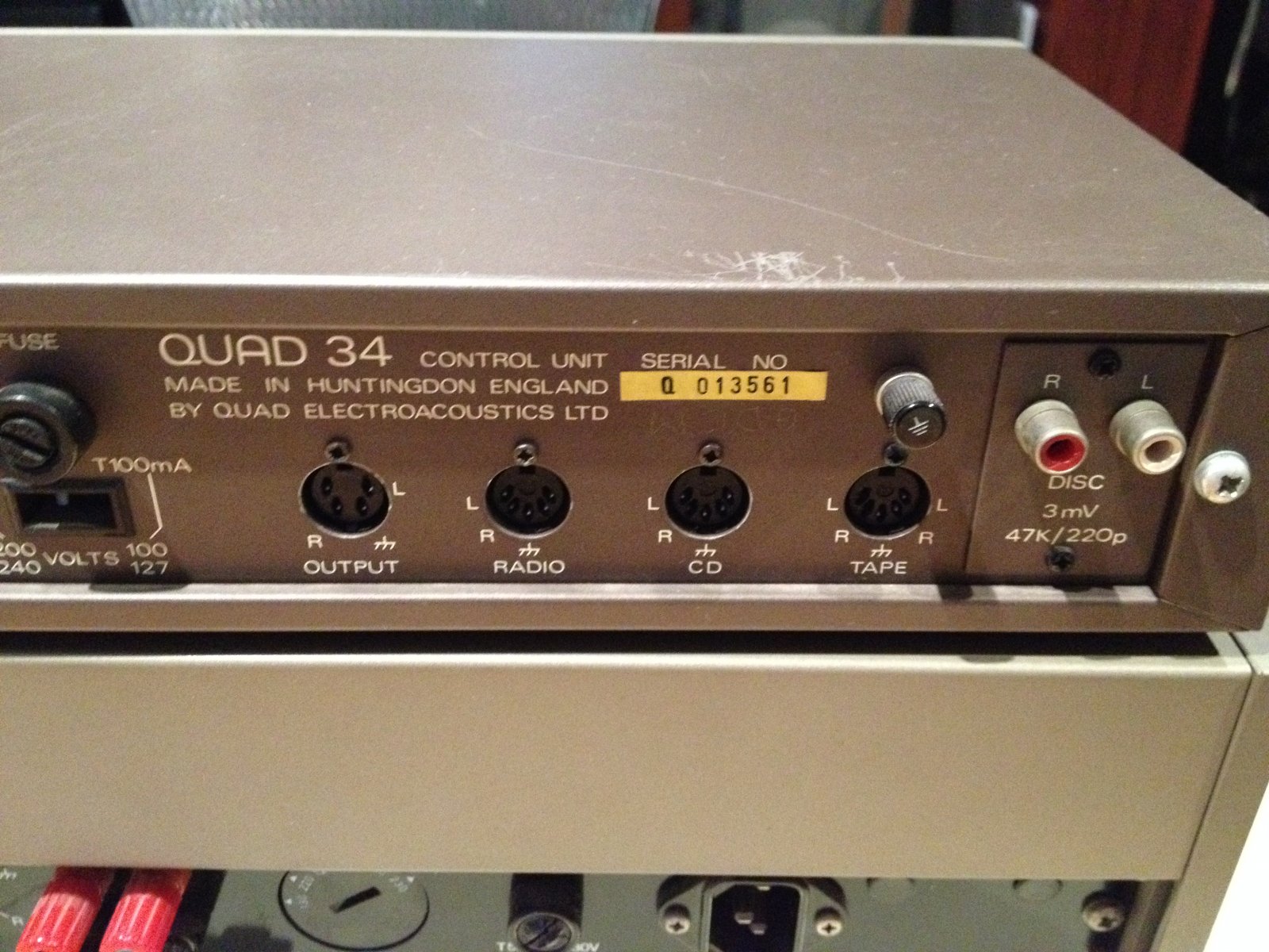 SOLD: QUAD 34 405 PRE/POWER AMPS - Stereo, Home Cinema, Headphones ...