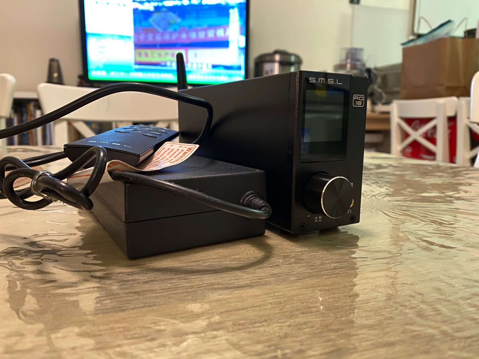 SOLD: SMSL AD18 DAC/AMP/Headphone AMP - Stereo, Home Cinema, Headphones ...