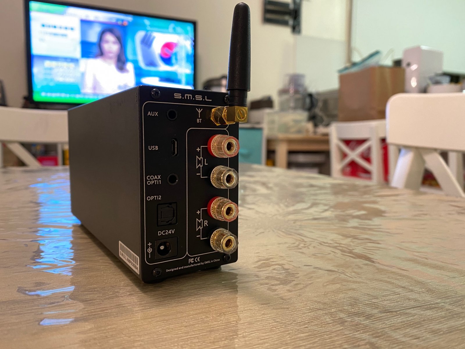 SOLD: SMSL AD18 DAC/AMP/Headphone AMP - Stereo, Home Cinema, Headphones ...