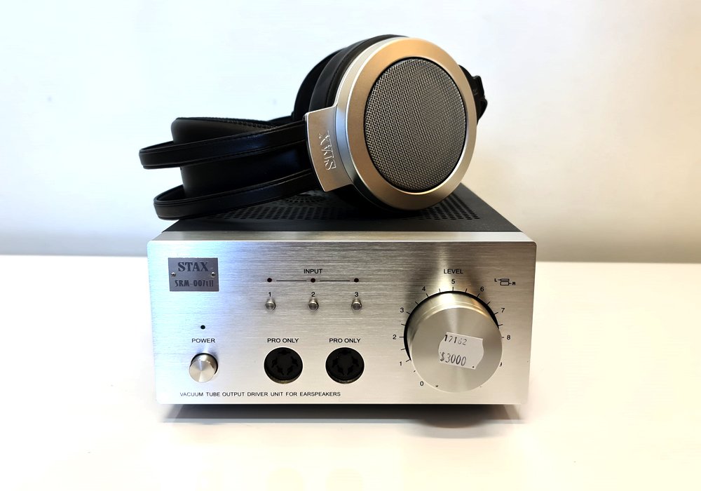 SOLD: Stax SR-007 MK2 Earspeakers & SRM 007t Amplifier - Commercial ...