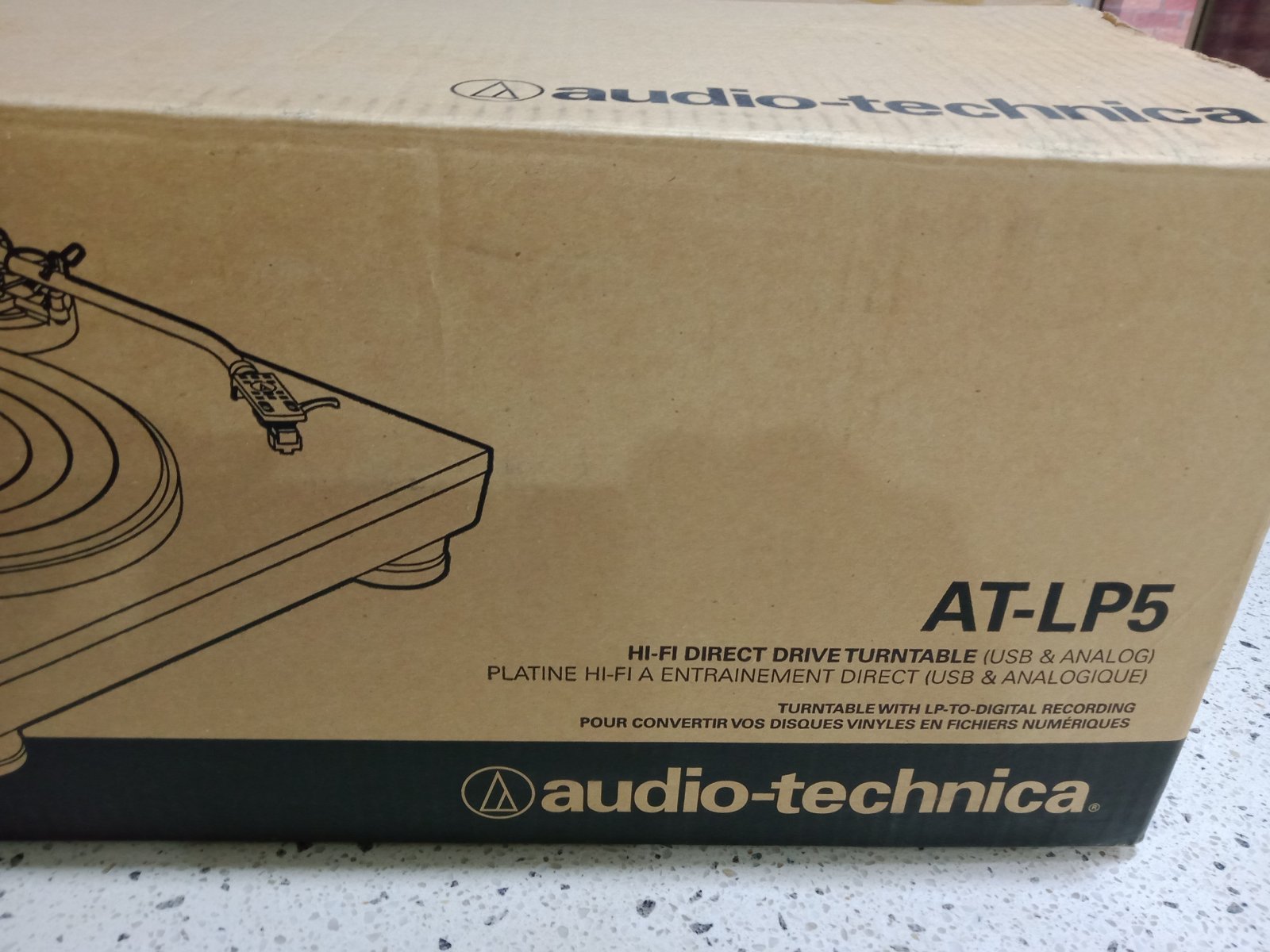 SOLD: FS: Audio Technica AT-LP5 DD Turntable with bonus phono stage ...
