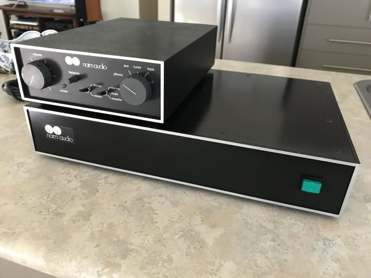 Naim NAP160 AND NAC32.5 WITH SNAIC CABLE - Stereo, Home Cinema ...