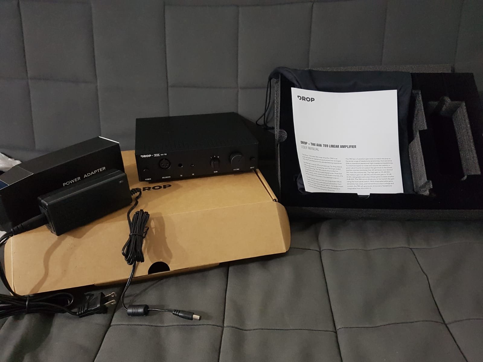 SOLD: FS: DROP THX 789 & 4 pin XLR - Stereo, Home Cinema, Headphones ...