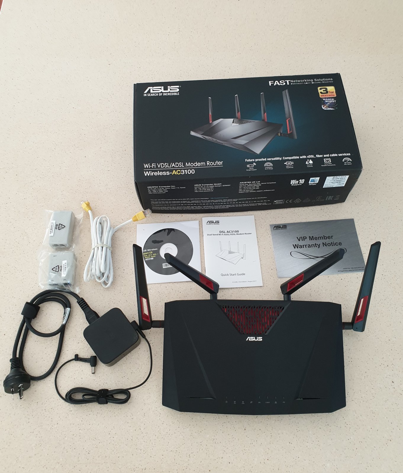 FS: Asus DSL-AC3100 Wifi Modem Router - Classifieds - All Other - StereoNET