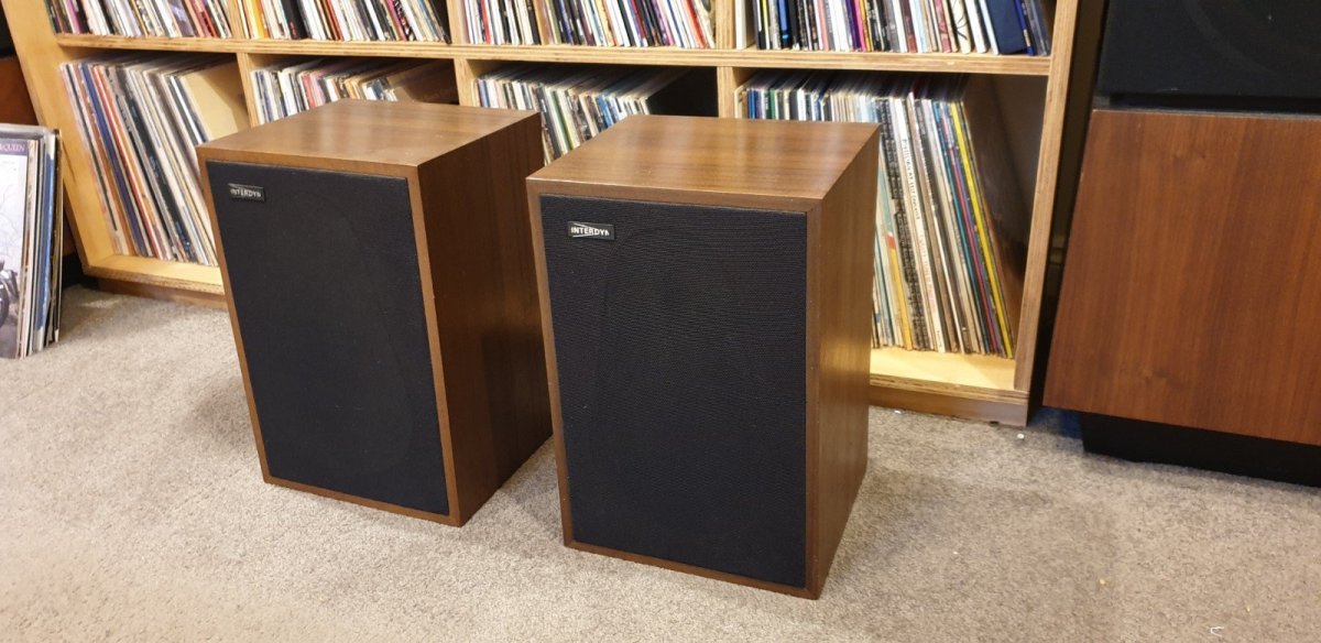 SOLD: FS: Interdyn Vintage Bookshelf Speakers - Stereo, Home Cinema ...