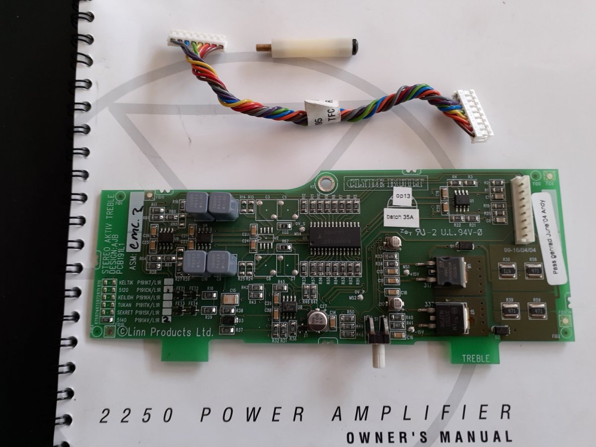 SOLD: SOLD: FS: Reduced: Linn 2250 stereo power amplifier + Aktiv ...