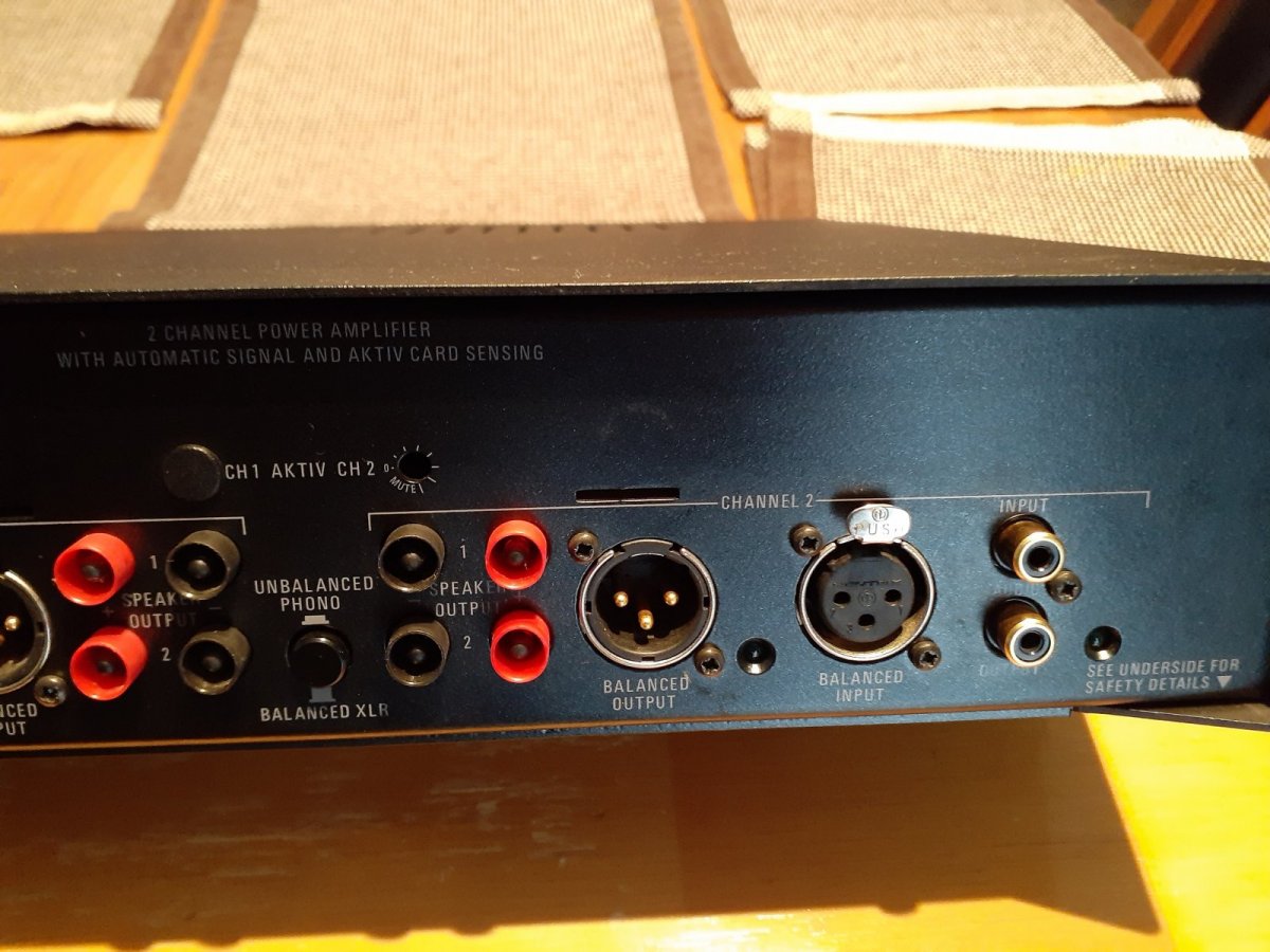 SOLD: SOLD: FS: Reduced: Linn 2250 stereo power amplifier + Aktiv ...