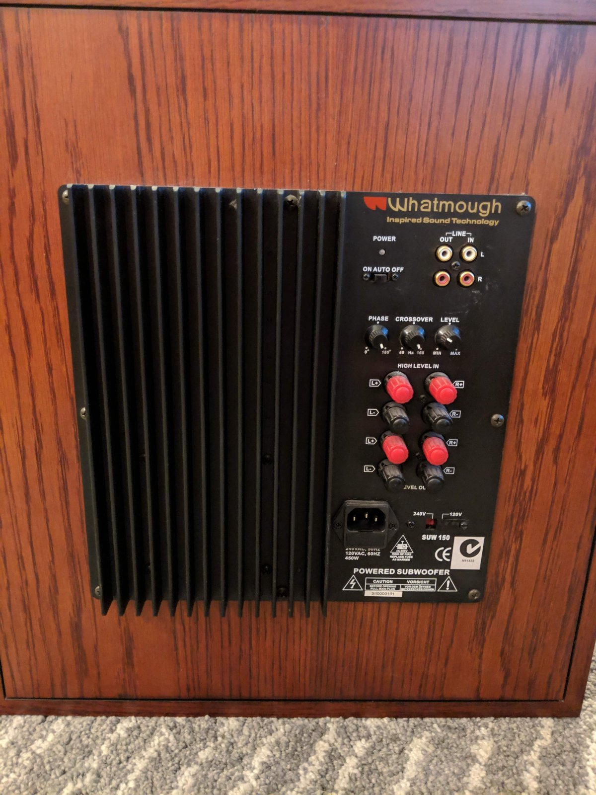 How to connect my AV & integrated amplifier to one subwoofer together ...