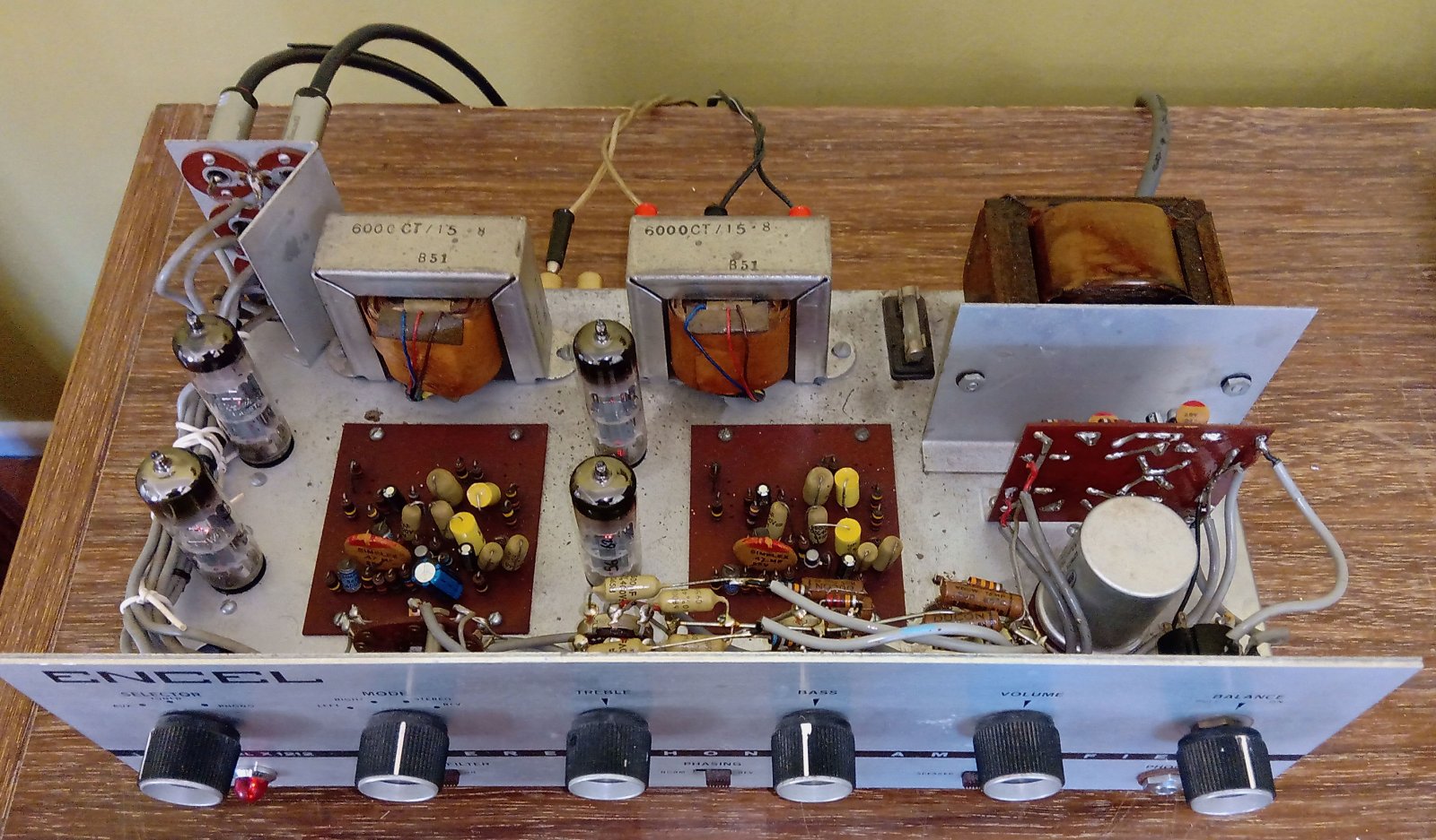 ENCEL X1213 6GW8 Amplifier - Stereo, Home Cinema, Headphones Components ...