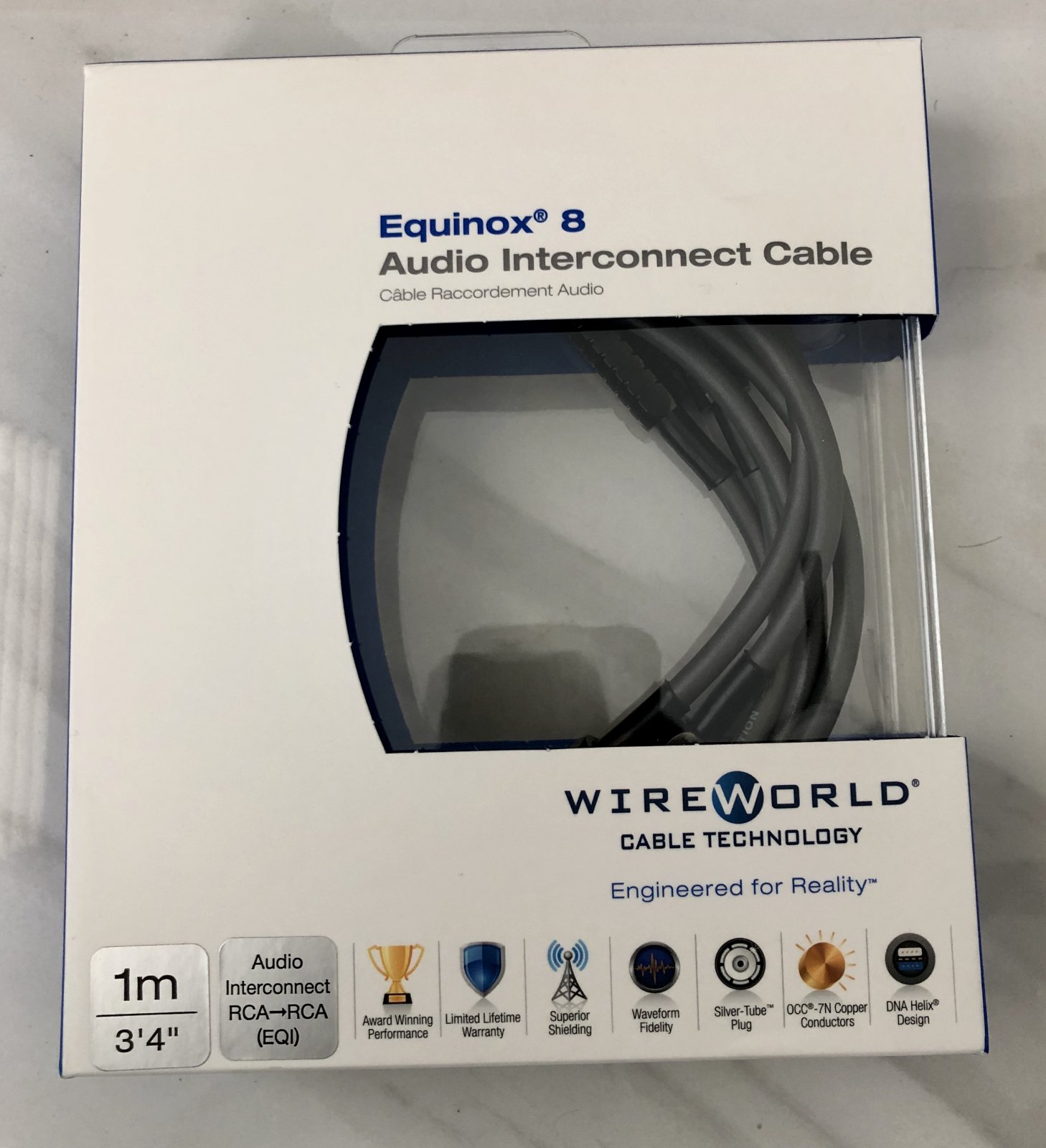 SOLD: FS: WireWorld Equinox 8 RCA 1 metre interconnects pair |﻿ Stereo, Home Cinema, Headphones ...